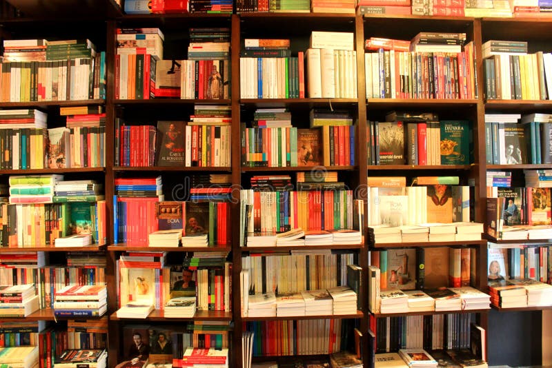 Inside the library editorial stock photo. Image of bucharest - 46374923