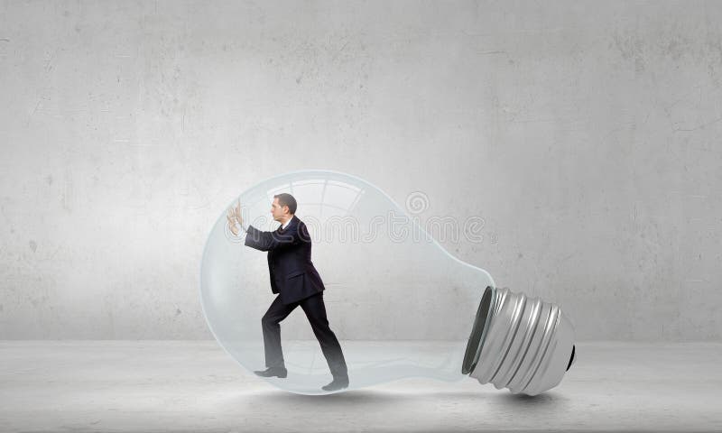 Inside light bulb stock photo. Image of inside, light - 59803972
