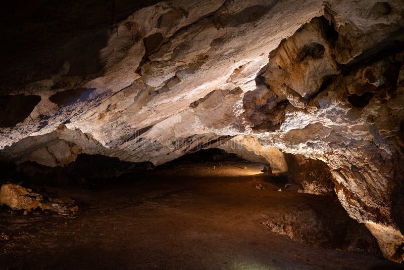 Inside Lipa Cave stock photo. Image of montenegro, ornaments - 251450928