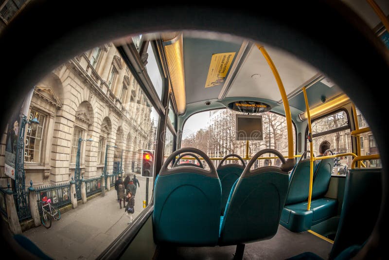 Inside London bus editorial photography. Image of passenger - 37788597