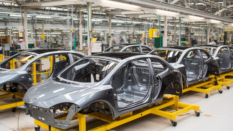 Inside Look at the High-Tech Car Factory Assembly Line for Cutting-Edge ...