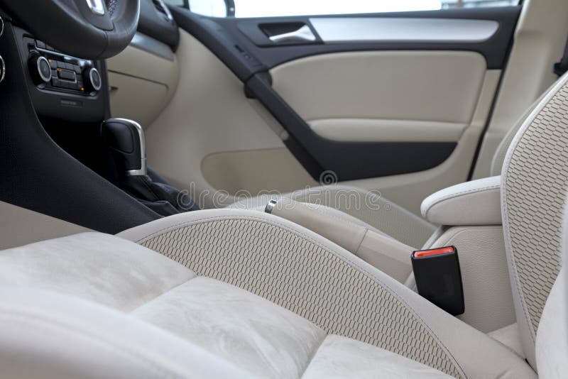 Inside of luxury car. stock photo. Image of seat, transport - 24250824