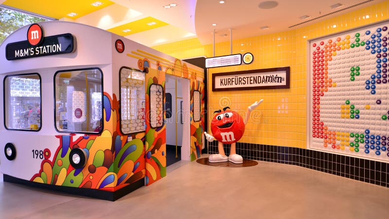 Inside the M and M`s Store in Berlin. Editorial Stock Photo - Image of ...