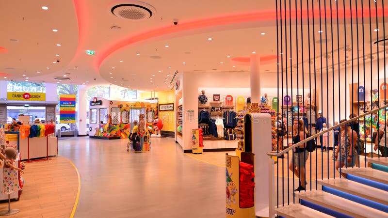 Inside the M and M`s Store in Berlin. Editorial Image - Image of ...