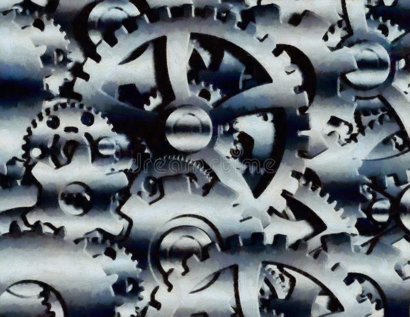 Inside the Machine stock illustration. Illustration of inside - 99660518