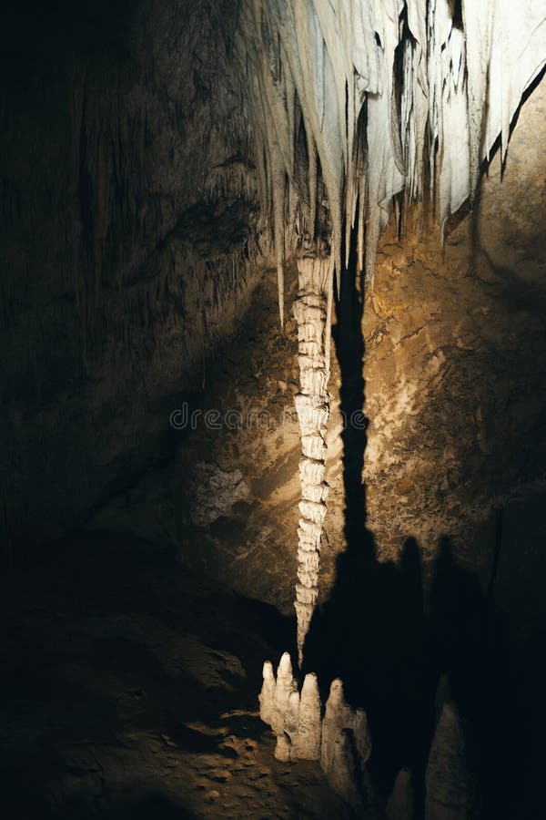 Marakoopa Cave in Mayberry, Mole Creek, Tasmania. Stock Image - Image ...