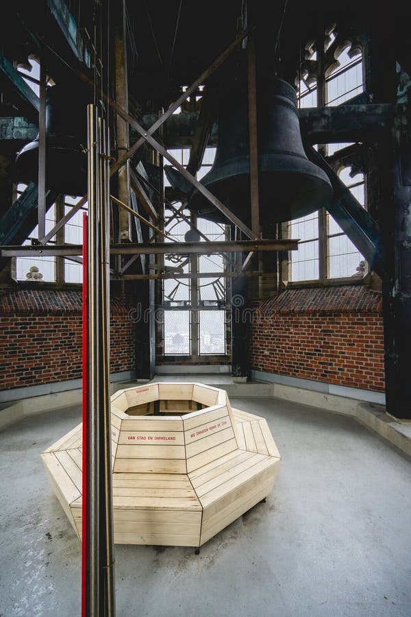 Inside of the Martini Tower in Groningen Editorial Photography - Image ...