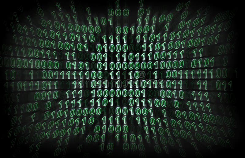 Inside the computer stock illustration. Illustration of matrix - 15752961