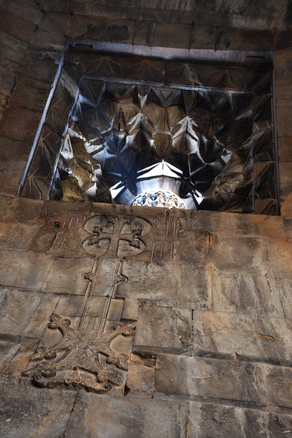 Inside Medieval Armenian Monastery Stock Photo - Image of church ...