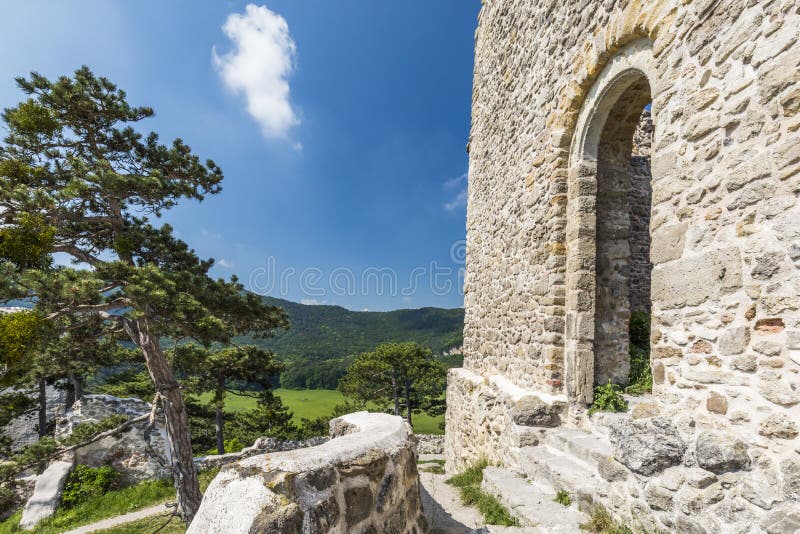 Moedling Castle in Austria stock photo. Image of babenberger - 116525354