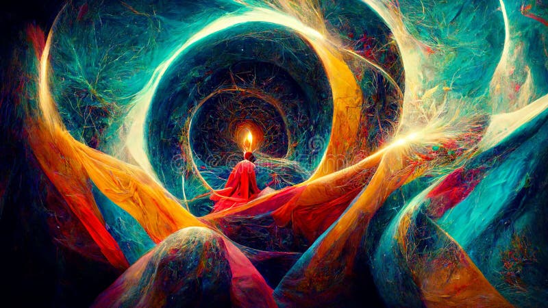 Inside the Mind of an Enlightened Being Projecting His Peaceful Healing ...