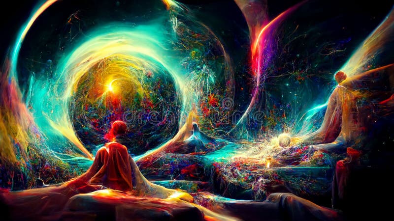 Inside the Mind of an Enlightened Being Projecting His Peaceful Healing ...