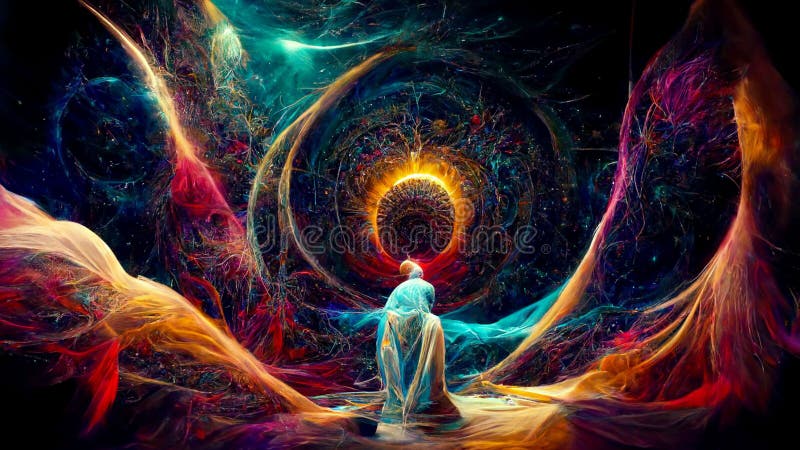 Inside the Mind of an Enlightened Being Projecting His Peaceful Healing ...