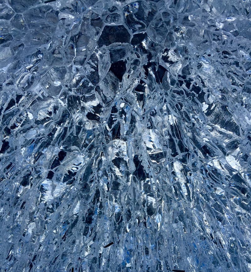 Inside the Mind of an Ice Sculpture Stock Image - Image of cold, close ...