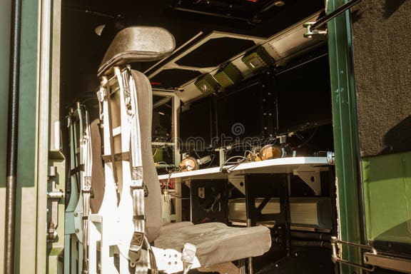 Inside the Mobile Mobile Command Post Stock Image - Image of parking ...