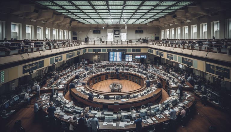 Inside the Modern Casino, Tourists Crowd Around the Bar Drinking ...