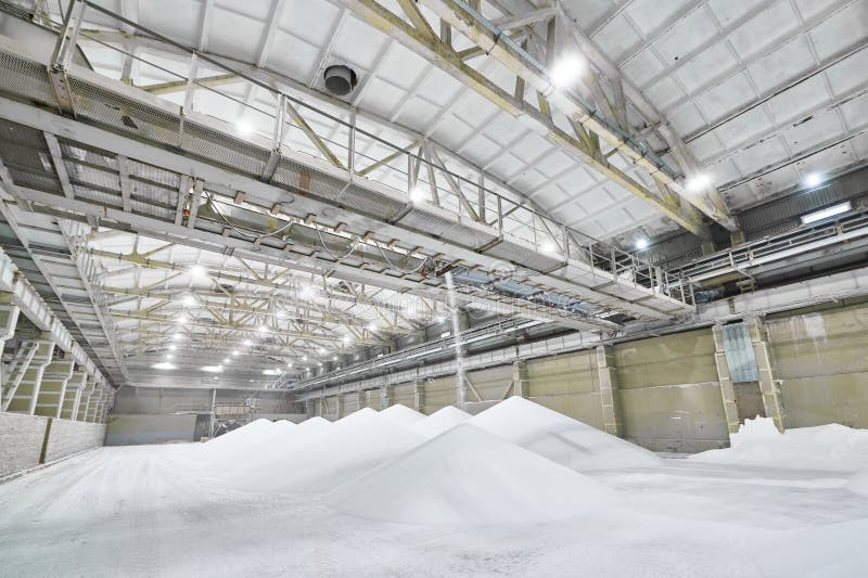 Inside a Modern Chemical Warehouse Featuring Conveyor Systems and ...