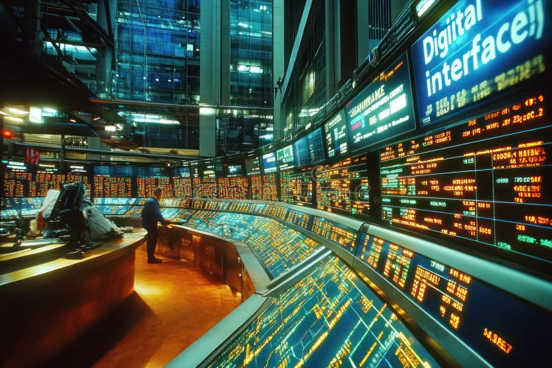 Inside a Modern Control Room Monitoring Digital Interfaces and Real ...