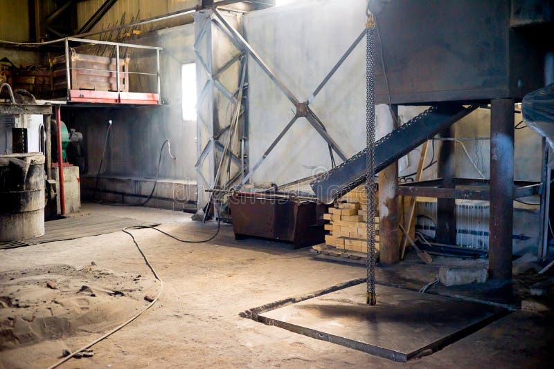 Inside modern factory stock image. Image of production - 93279143