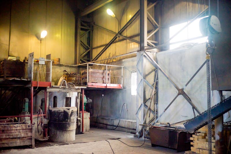 Inside modern factory stock image. Image of metal, energy - 93277233