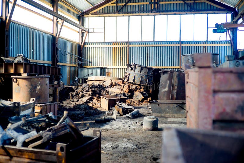 Inside modern factory stock photo. Image of chimney, production - 93485260