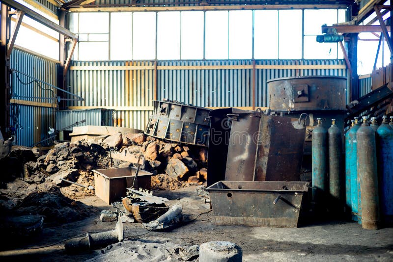 Inside modern factory stock photo. Image of business - 93279406