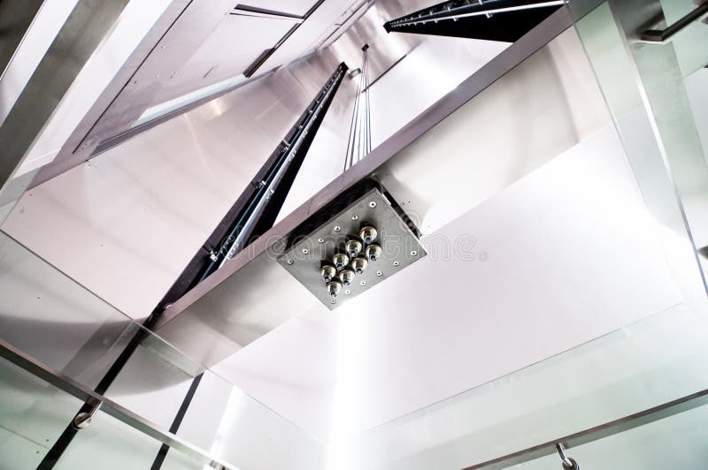 Modern elevator stock image. Image of gray, contemporary - 29702395