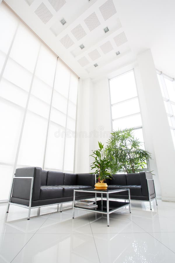 Inside of modern office stock image. Image of design - 17072475