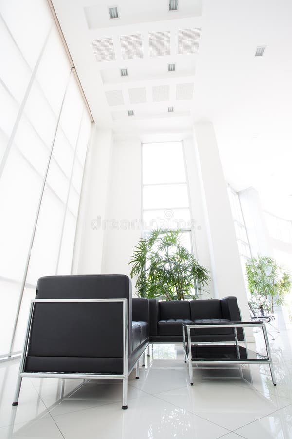 Inside of modern office stock image. Image of design - 17072475