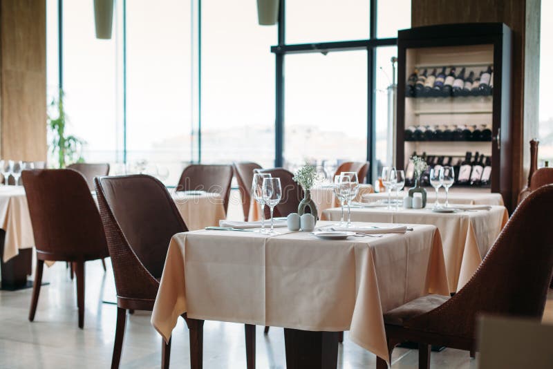 Inside modern restaurant stock photo. Image of modern - 64916442