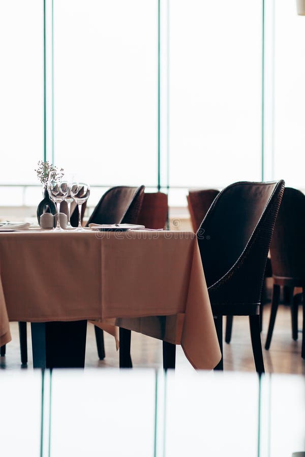 Inside modern restaurant stock photo. Image of plant - 64917240