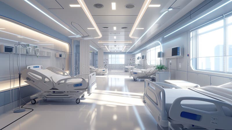 Inside a Modern Smart Hospital, Cutting-edge Technologies Seamlessly ...