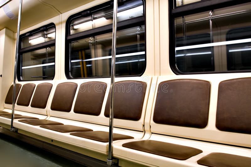 Inside of modern train stock image. Image of seat, express - 16146047