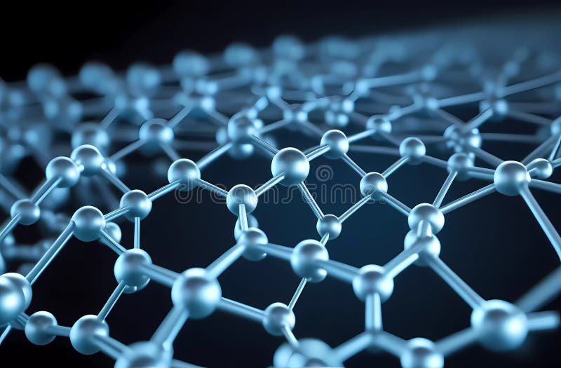 Inside molecular structure stock image. Image of background - 351870197