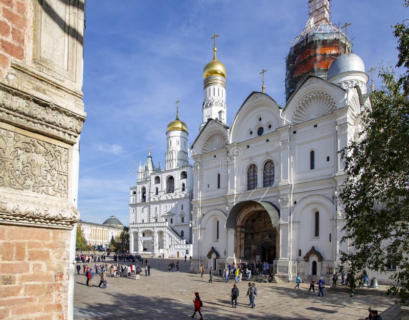 Inside of Moscow Kremlin, Russia Day Editorial Photography - Image of ...