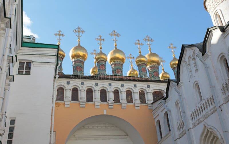 Inside Moscow Kremlin, Russia Stock Photo - Image of christian, unesco ...