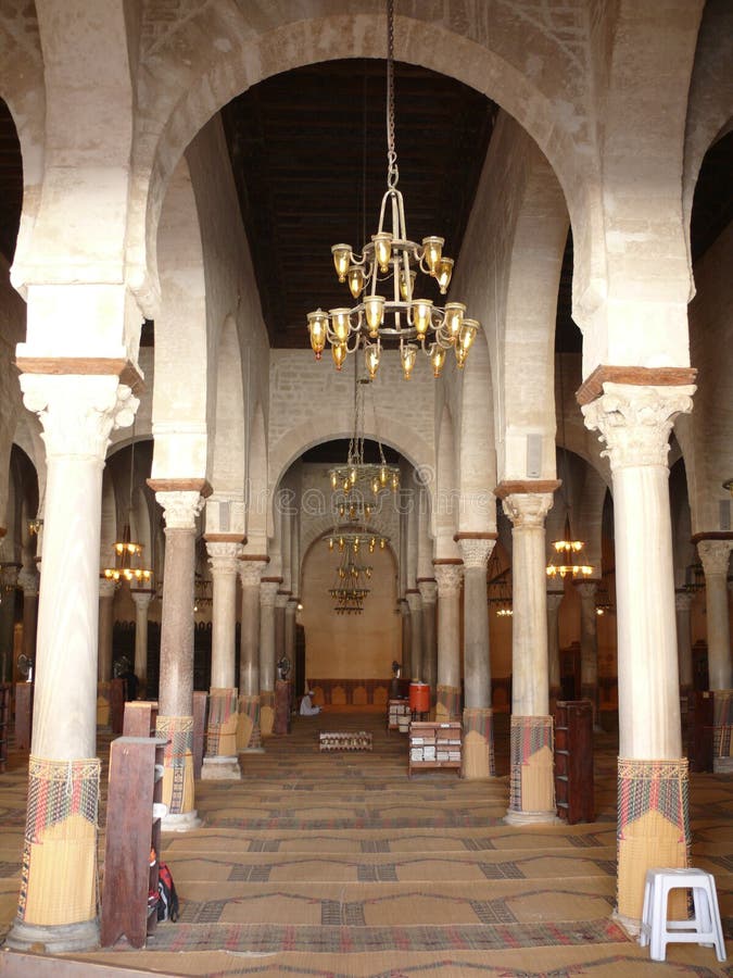 Inside the Mosque of Ibn Tulun Stock Image - Image of egypt, morocco ...