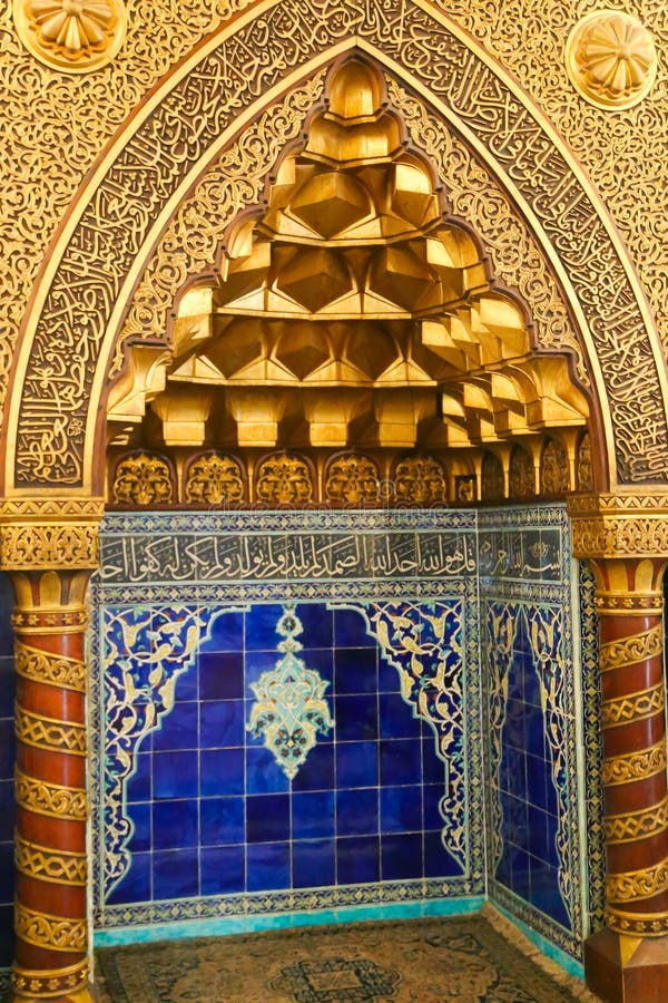 Inside Mosque stock photo. Image of landmark, medieval - 101024254