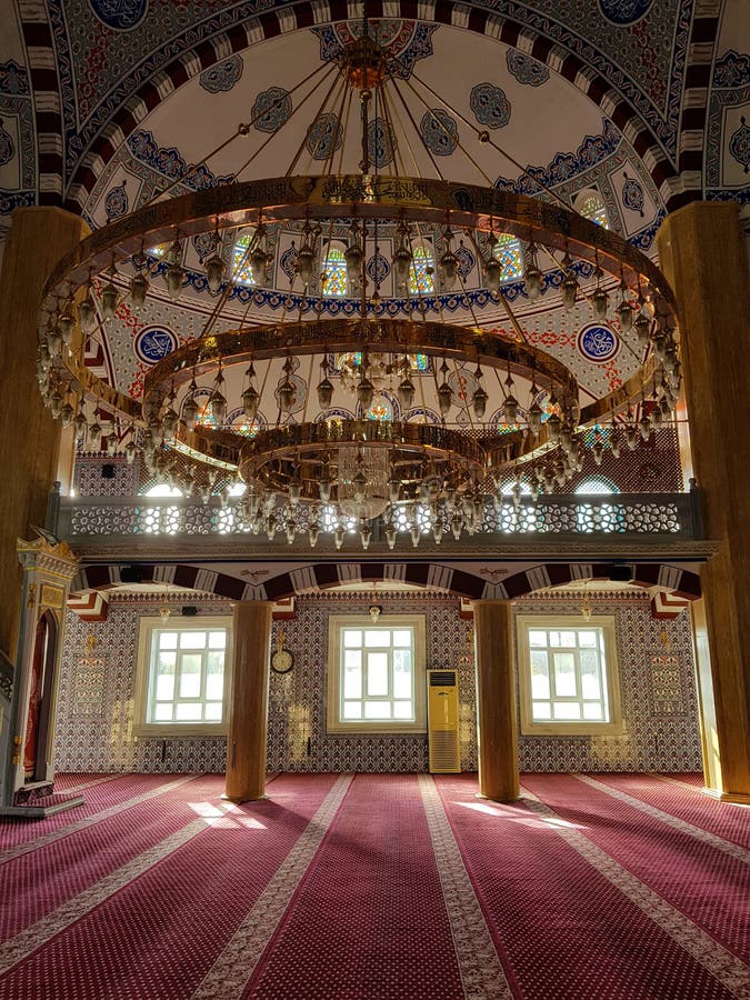 Inside the Mosque stock photo. Image of simple, mosques - 103786974