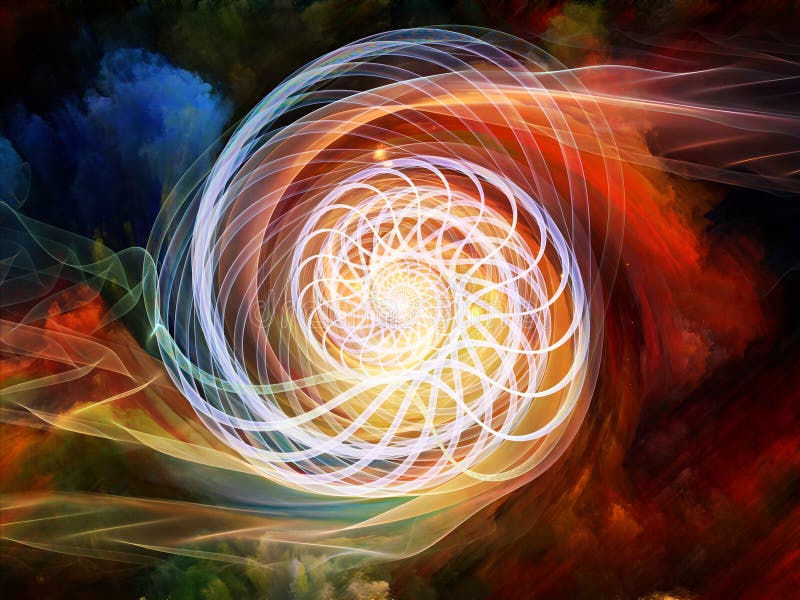 Inside Motion Composition stock illustration. Illustration of emanate ...