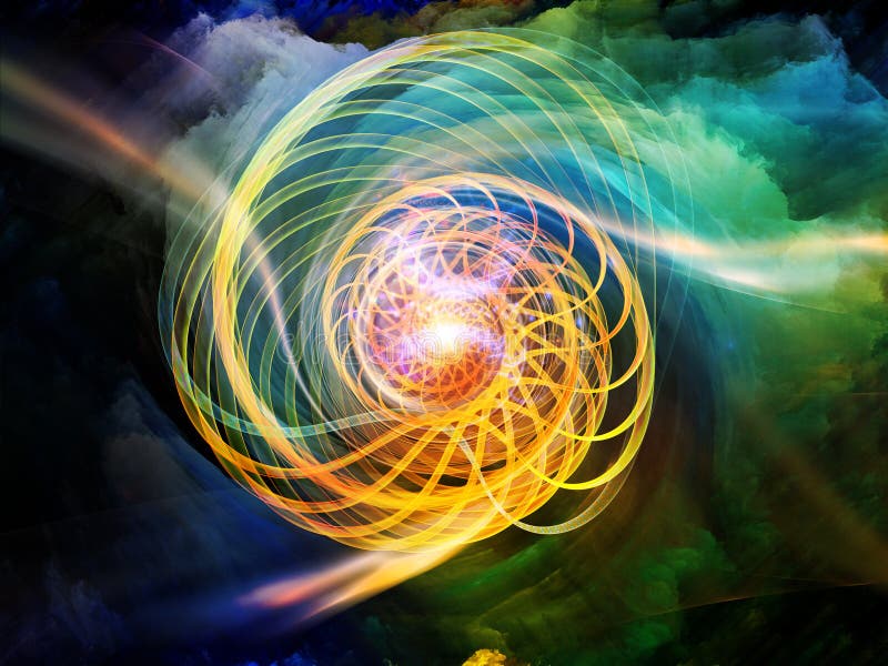 Inside Motion Composition stock illustration. Illustration of pattern ...