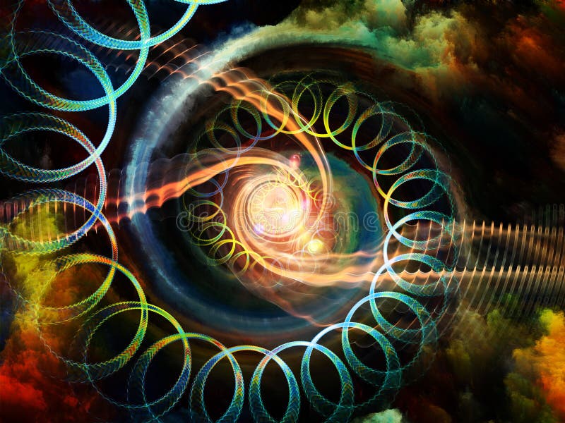 Inside Motion Vortex stock photo. Image of eddy, effect - 37690954