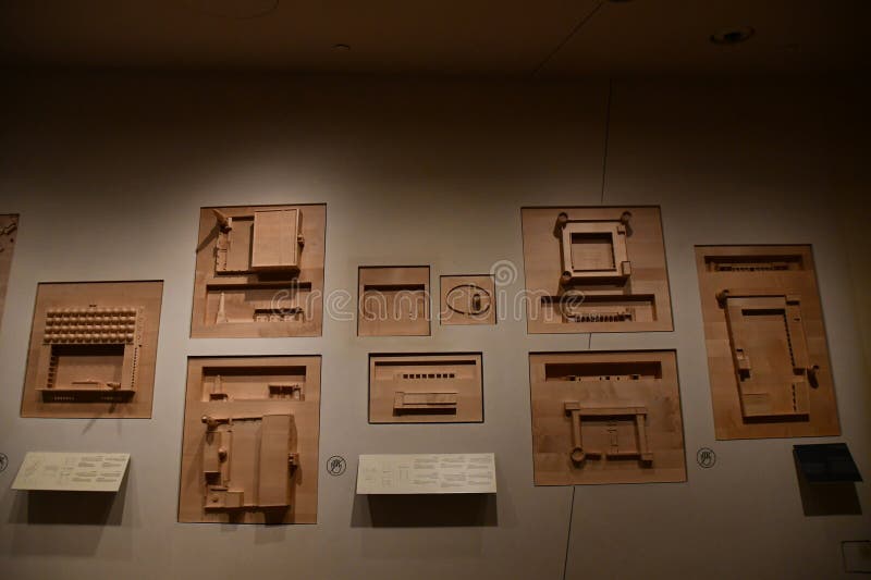 Inside the National Museum of Qatar in Doha, Qatar Editorial Stock ...