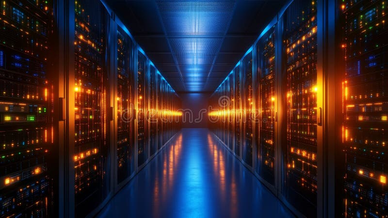 Inside the Nerve Center, a Journey Down the Server Room Hallway â€ Rows ...