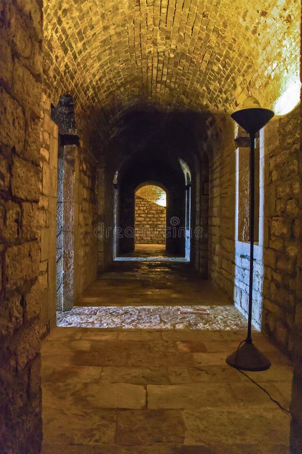 Inside the New Fortress, Corfu Stock Photo - Image of europe, venetian ...