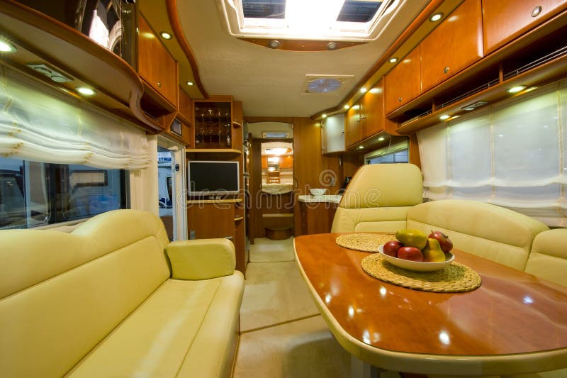 New Luxury Motor Home RV Coach Stock Image - Image of fuel, coach: 13042891