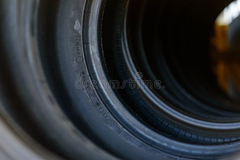 Inside of new tire stock image. Image of detail, vehicle - 133530219