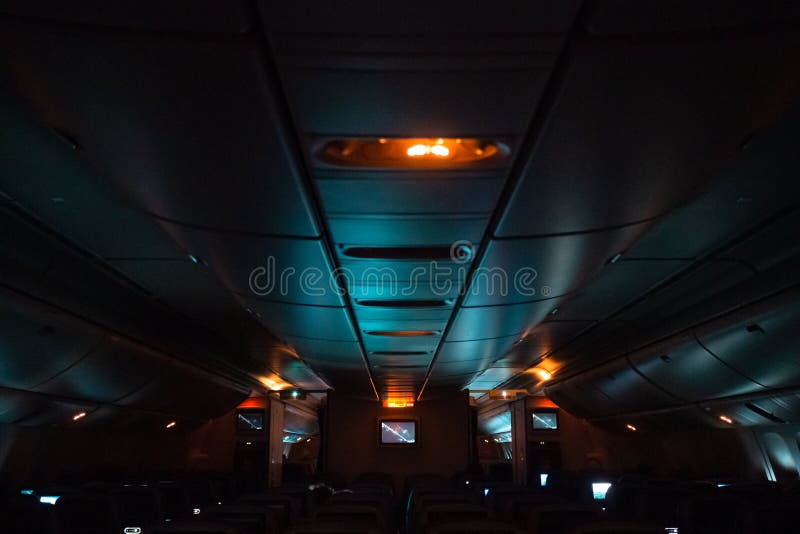 604 Inside Plane Night Stock Photos - Free & Royalty-Free Stock Photos ...