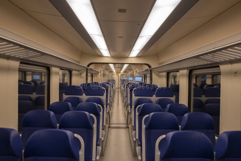 Inside a NS Train at Bilthoven the Netherlands 22-10-2020 Editorial ...