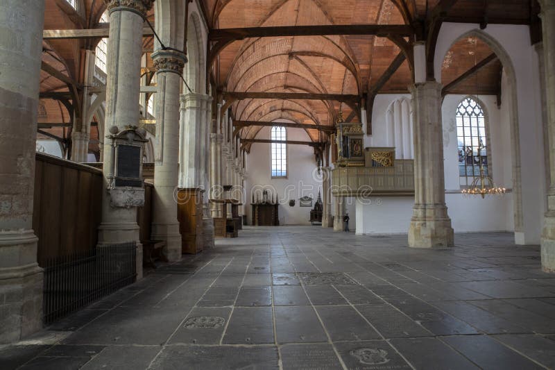 Inside the Old Church at Amsterdam the Netherlands 15-6-2022 Editorial ...